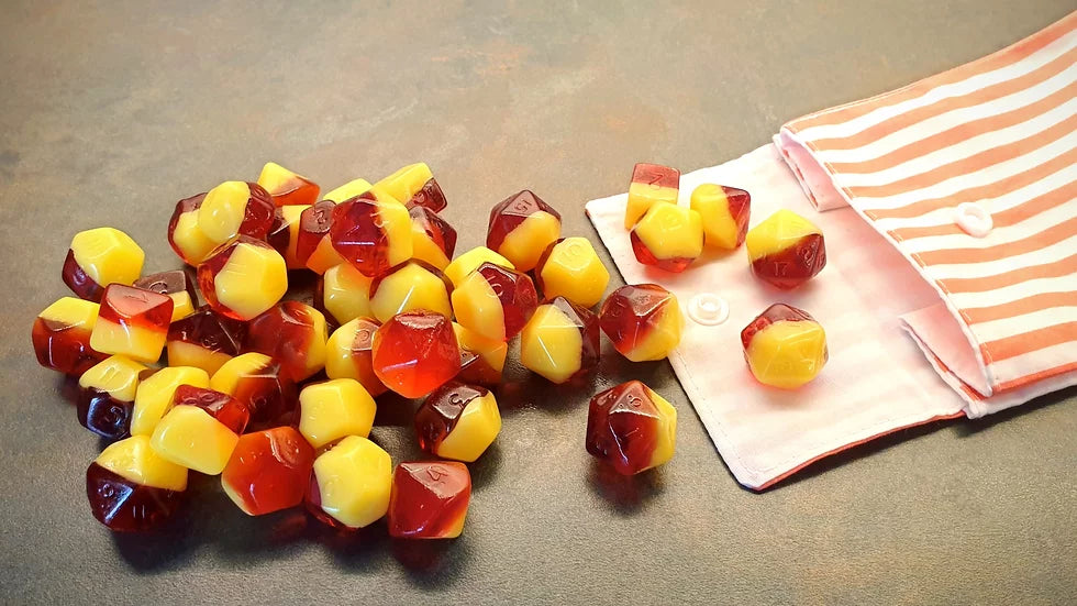 Edible Dice – Fire Forged Dice
