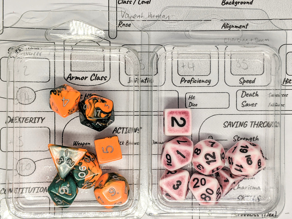 Clam Shells – Fire Forged Dice